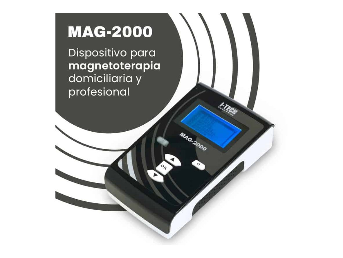 Pack Magnetoterapia Mag 2000 con Tap2000 y par de solenoides